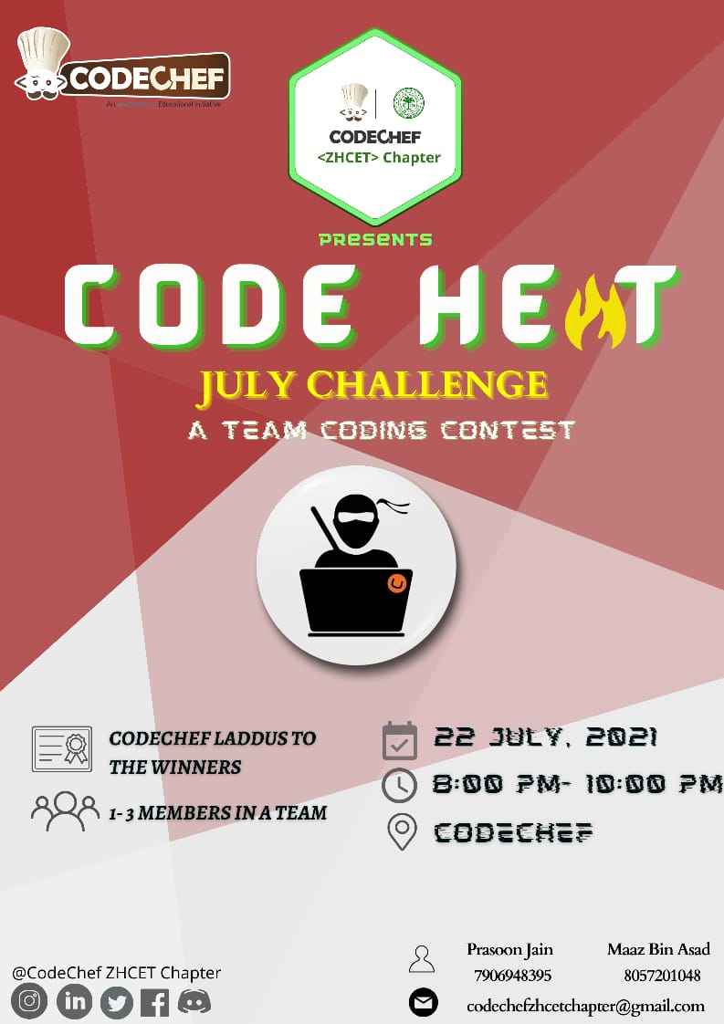 CodeChef ZHCET Chapter